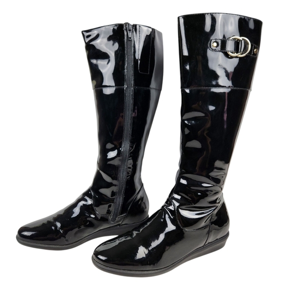 Cole Haan | Shoes | Cole Haan Melanie Nike Air Ii Black Patent ...